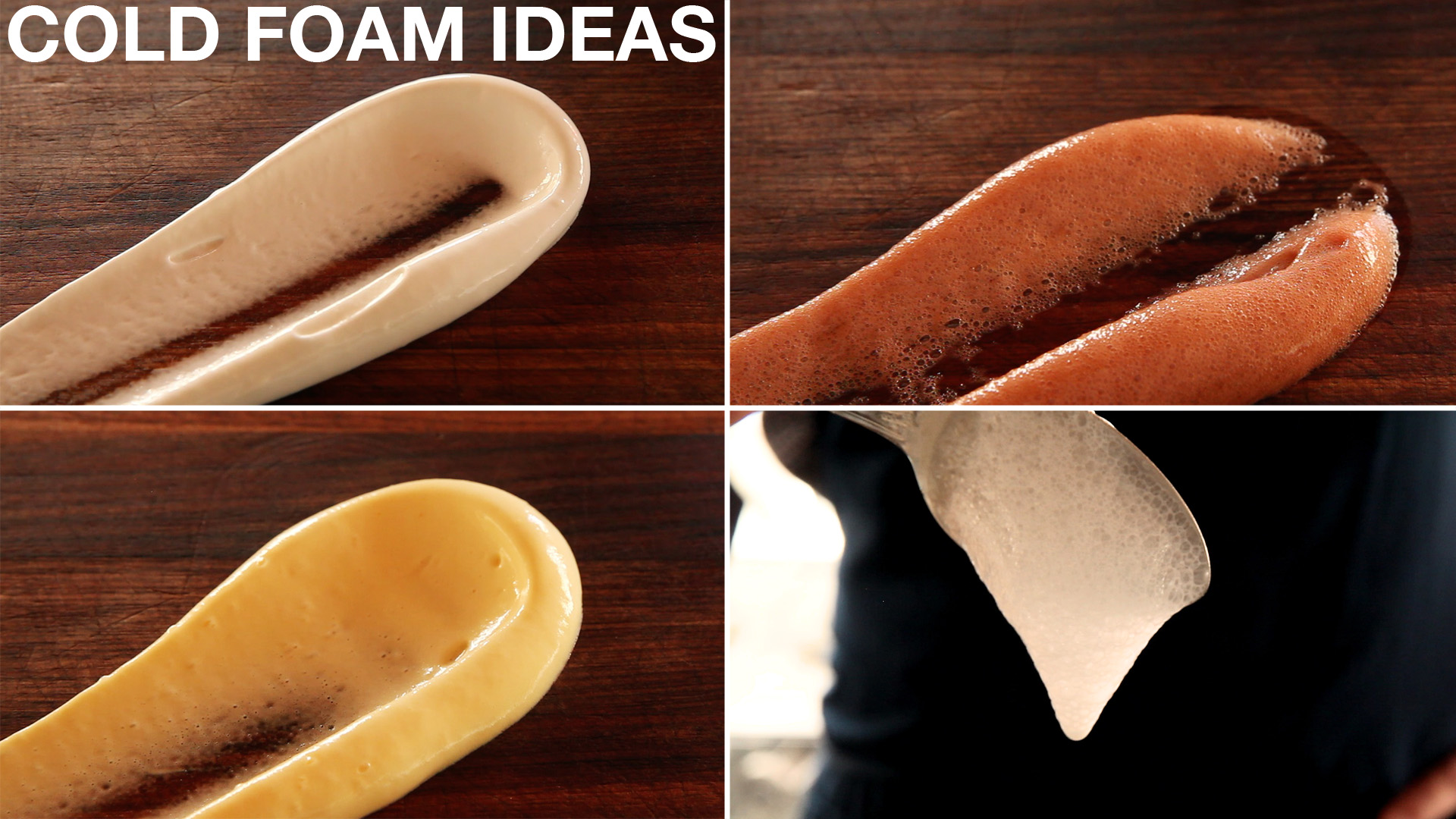 Cold Foam Ideas | ChefSteps