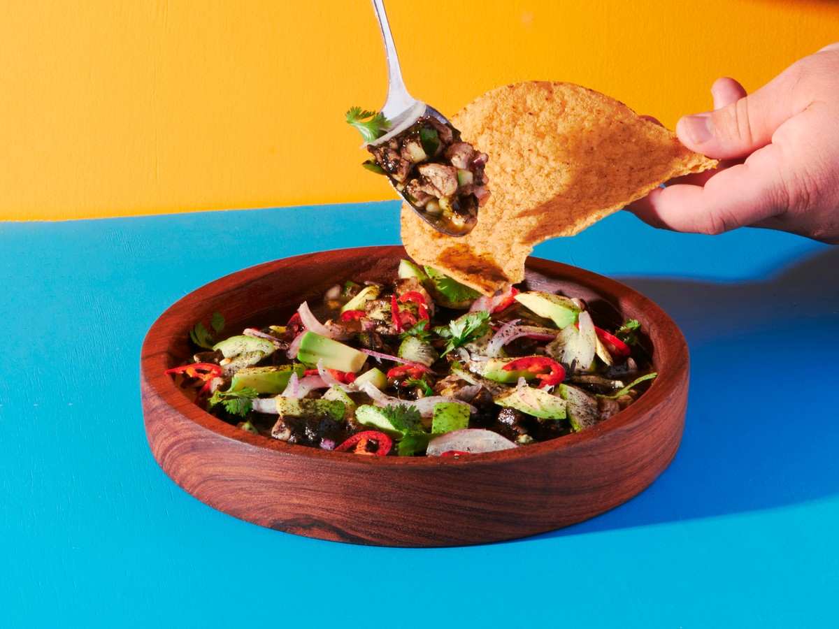 Ceviche Negro | ChefSteps