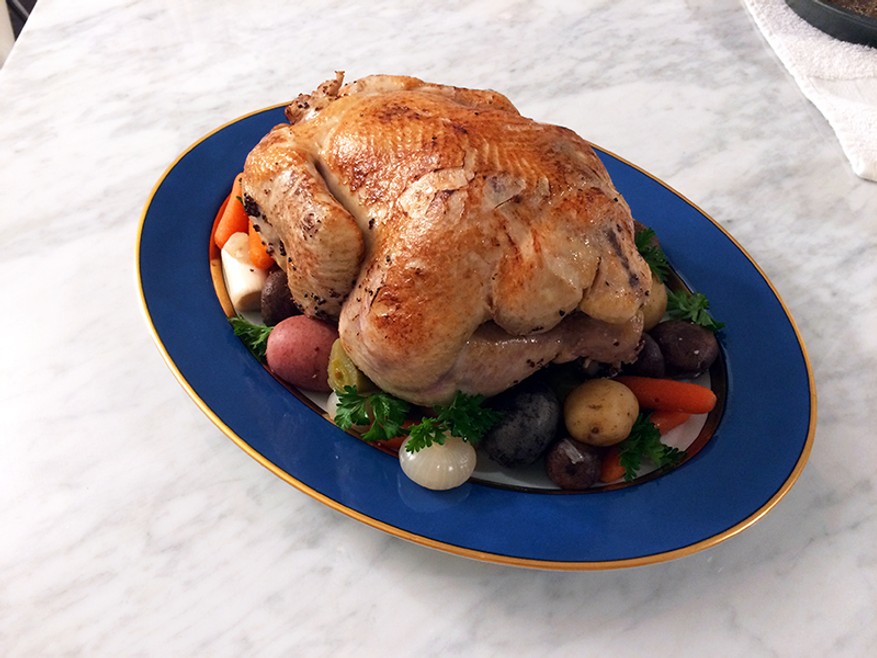 Whole Poached Chicken + Torch Sear - Photo by Jonathan L | ChefSteps