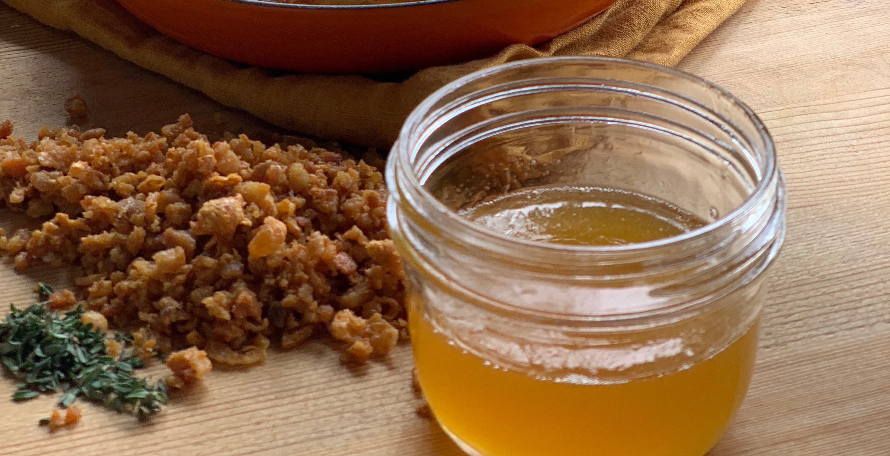 Hot Tip: Simple Schmaltz + Gribenes | ChefSteps