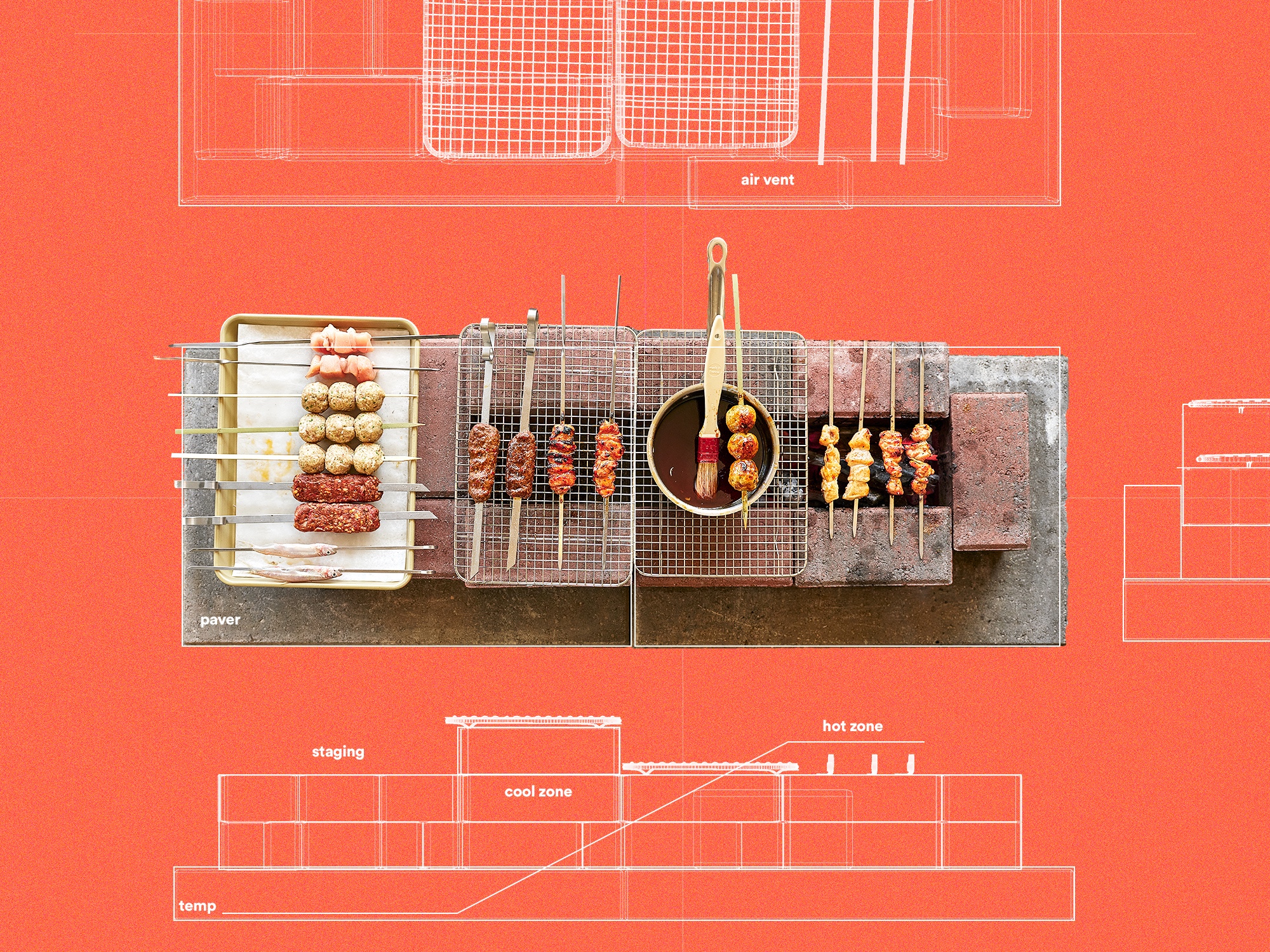How to Build the Ultimate Hibachi Grill for Yakitori, Skewers, and ...