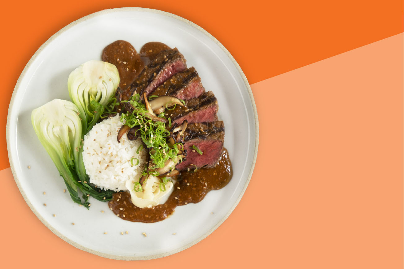 Teppanyaki Steak Over Rice With Steamed Bok Choy | ChefSteps